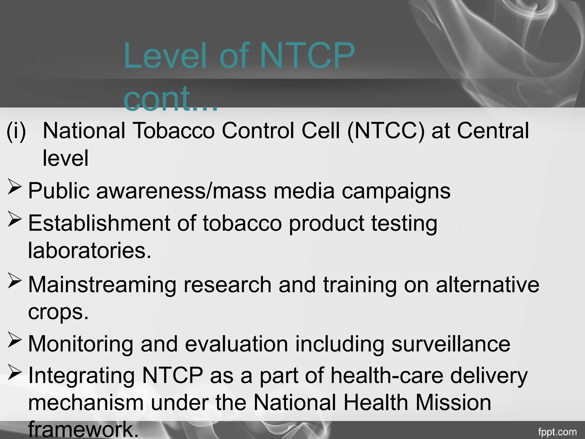 nationaltobaccocontrolprogramntcpinindia-200329195104 (1).pptx