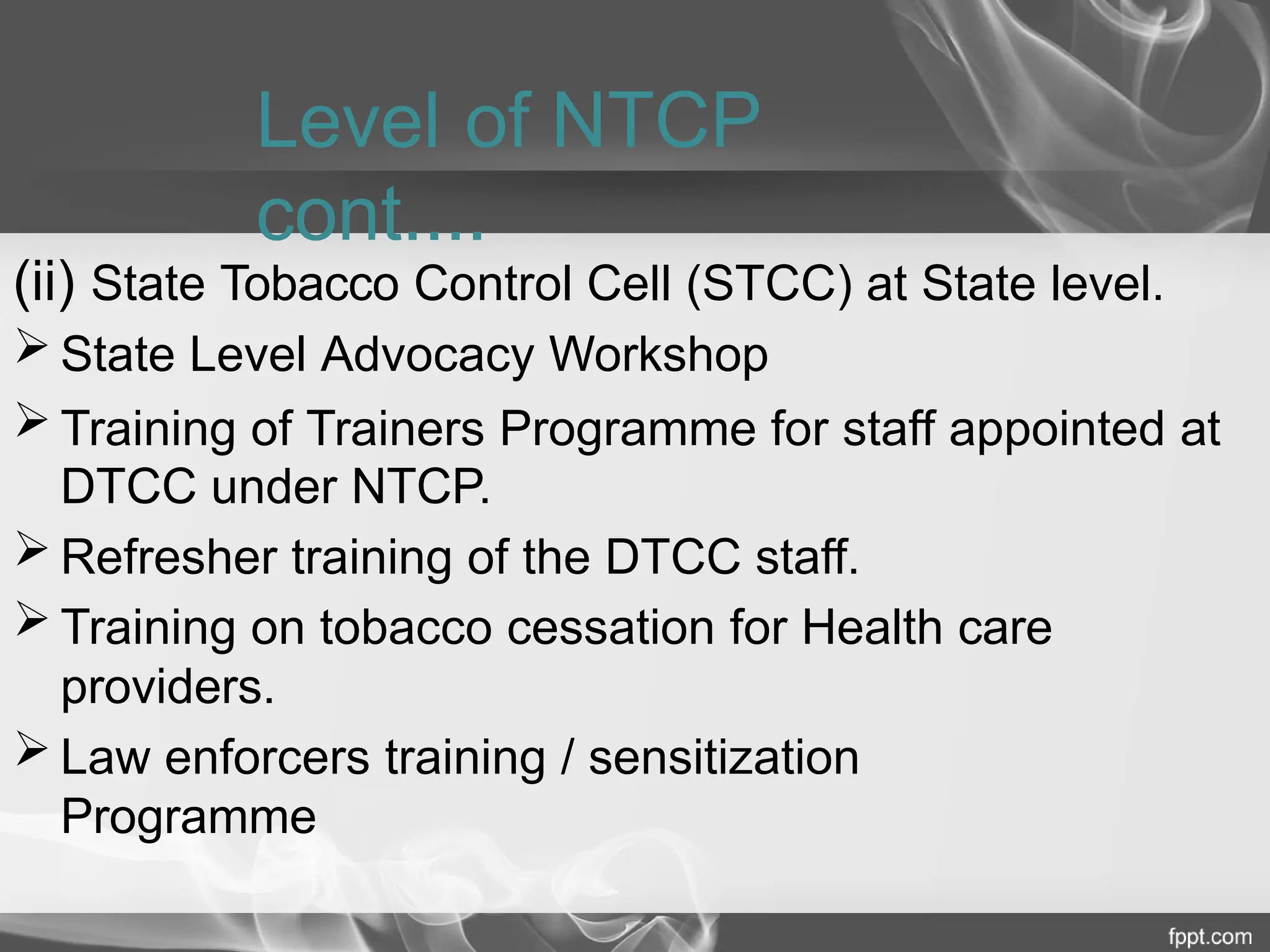 nationaltobaccocontrolprogramntcpinindia-200329195104 (1).pptx