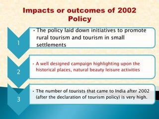 National tourism policy | PPTX