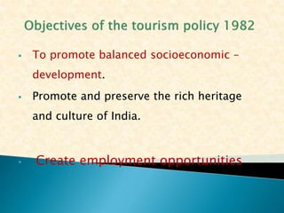 National tourism policy | PPTX