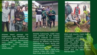 National Tree Planting Day May 2024 Nairobi | PPT