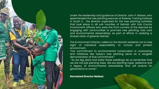 National Tree Planting Day May 2024 Nairobi | PPT | Free Download