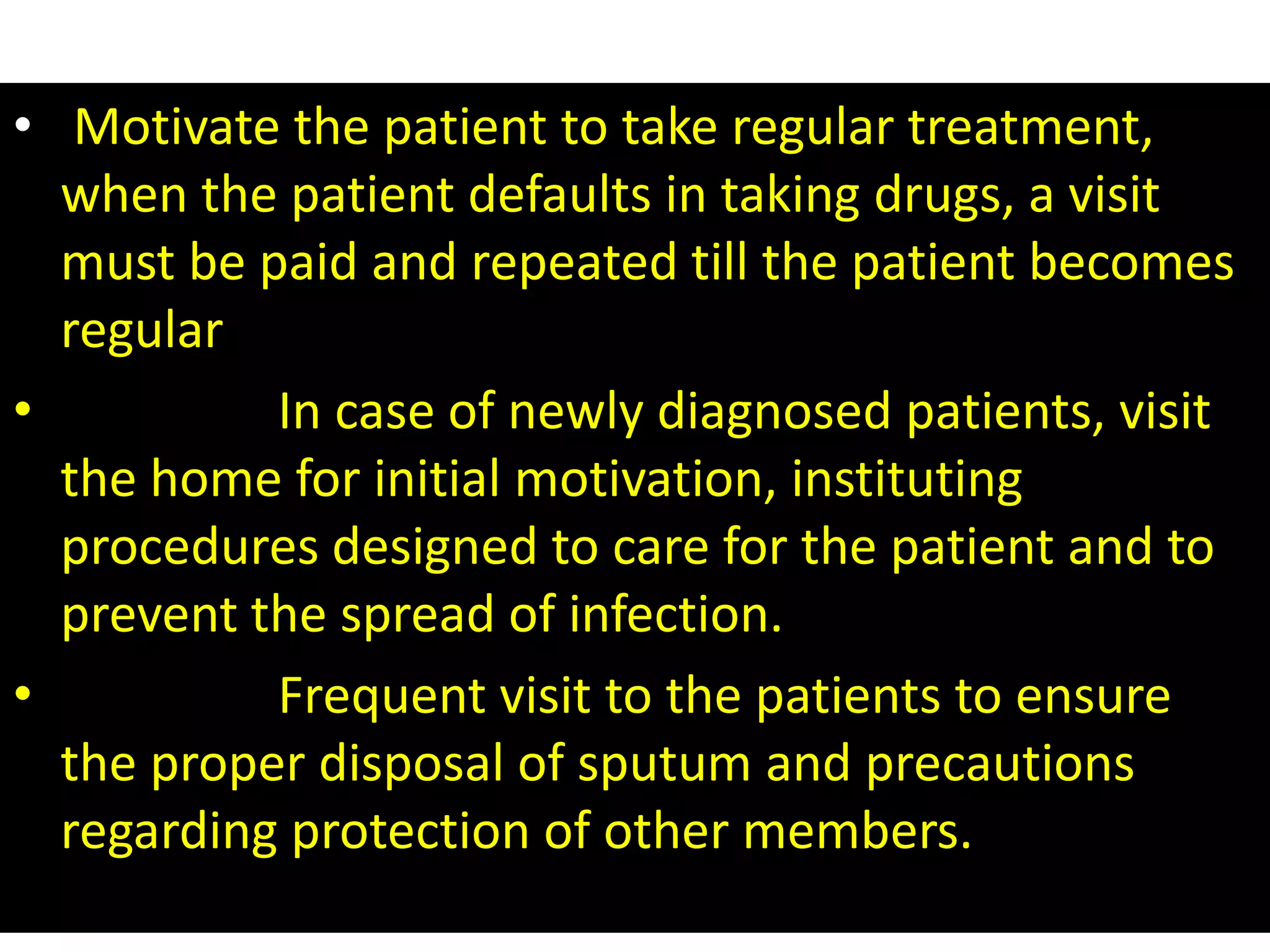 National tuberculosis control programme | PPTX