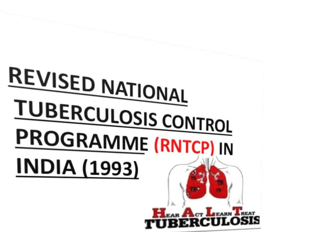 National tuberculosis control programme | PPTX
