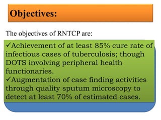 National tuberculosis control programme | PPTX