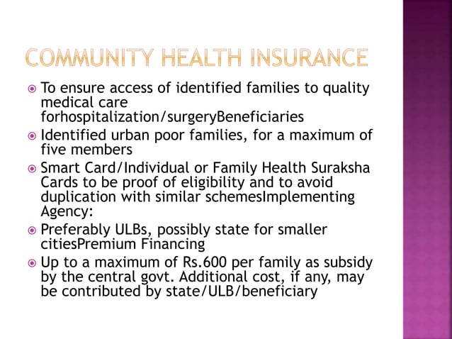 National urban health mission | PPTX