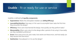 National usability day- Refresh Dallas | PPT