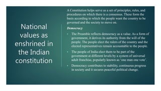 National values | PPTX