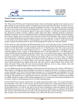 National varieties of english | PDF