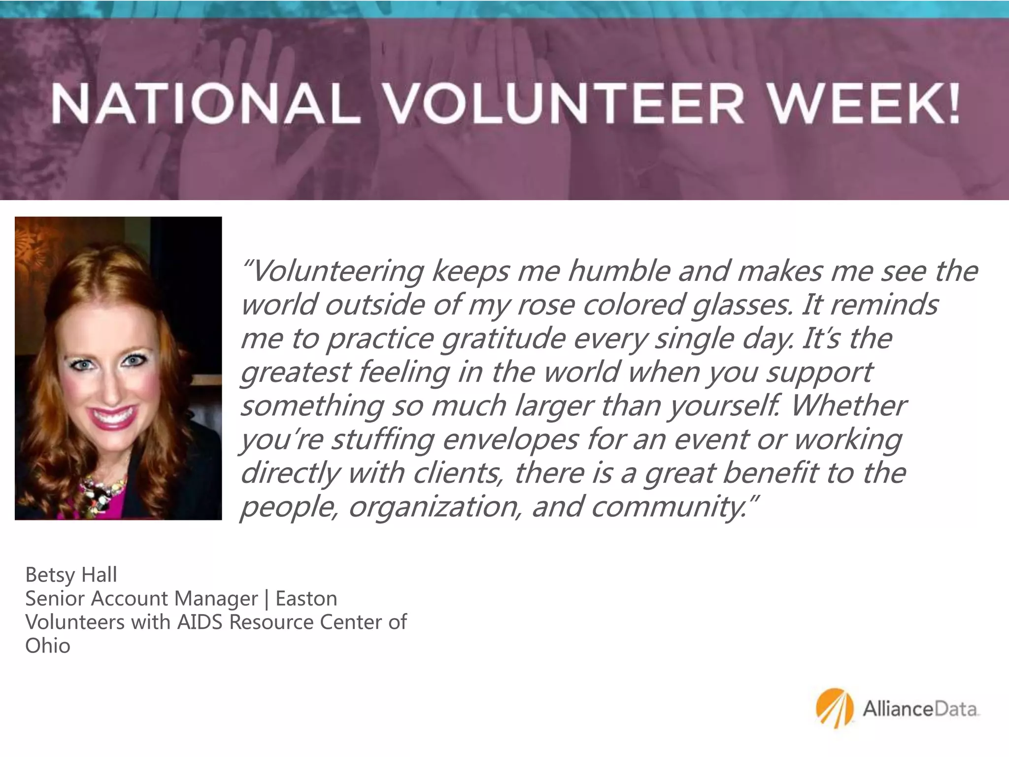 National Volunteer Week | PPTX