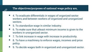 National wage policy | PDF