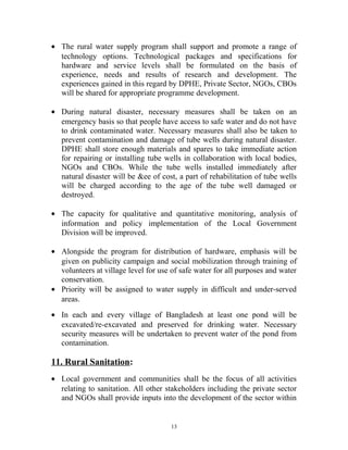 National water law policy | DOC