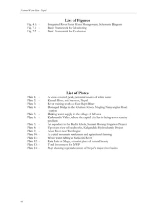 National Water Plan Nepal 2005 by WECS | PDF