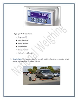 National Weighing and Instruments | PDF