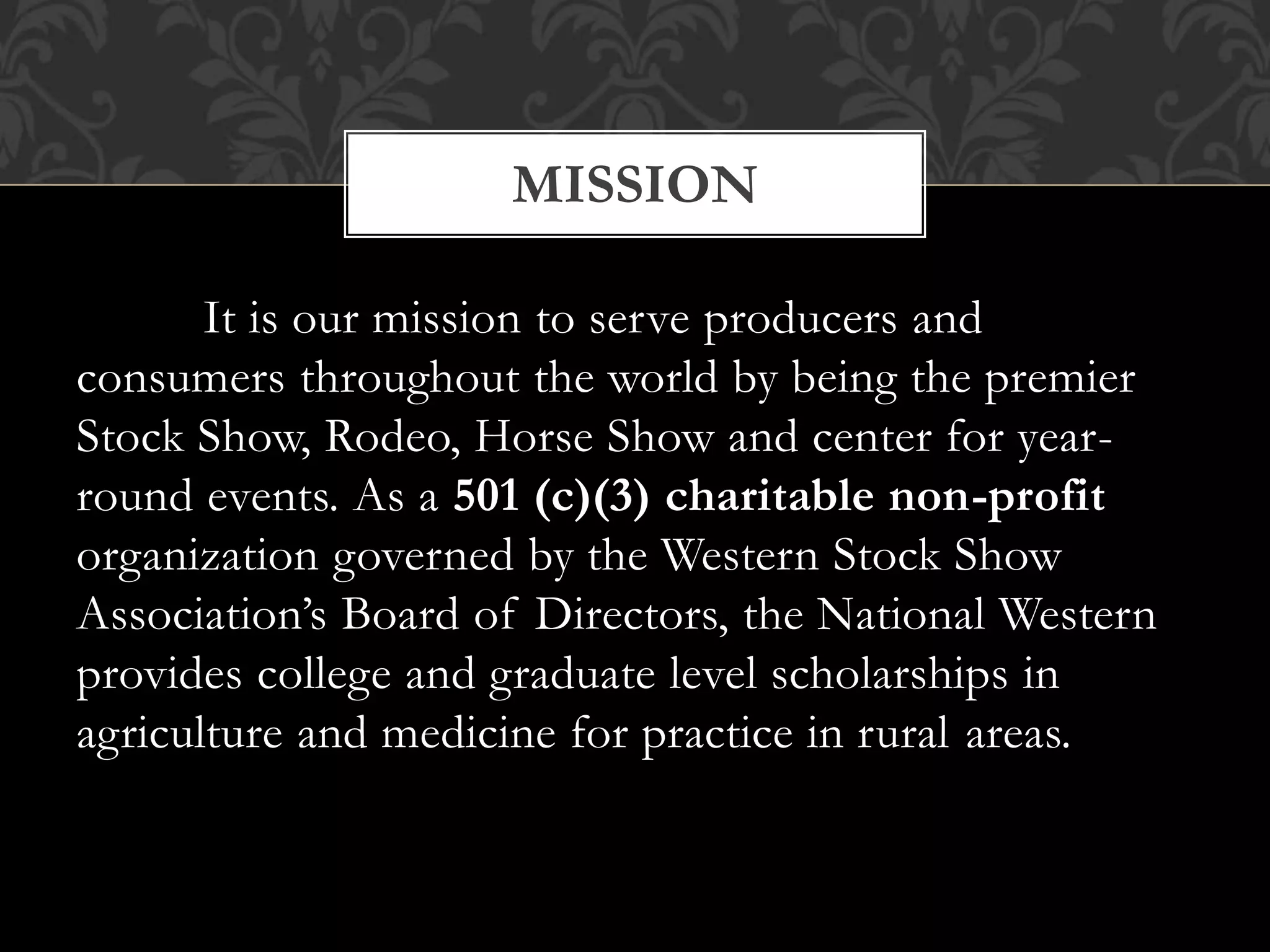 National western | PPT