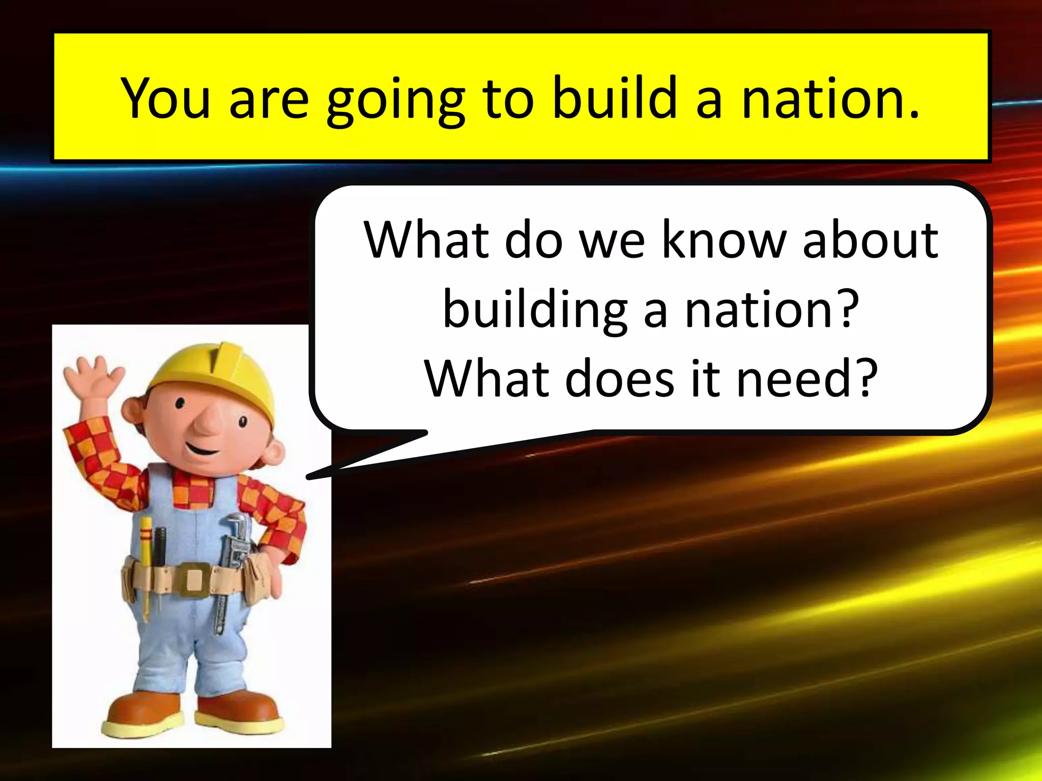 Nationbuilding pbl | PPT
