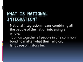 Nation integration | PPT