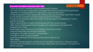 NATIONLISM IN EUROPE grade Important Lesson | PPTX