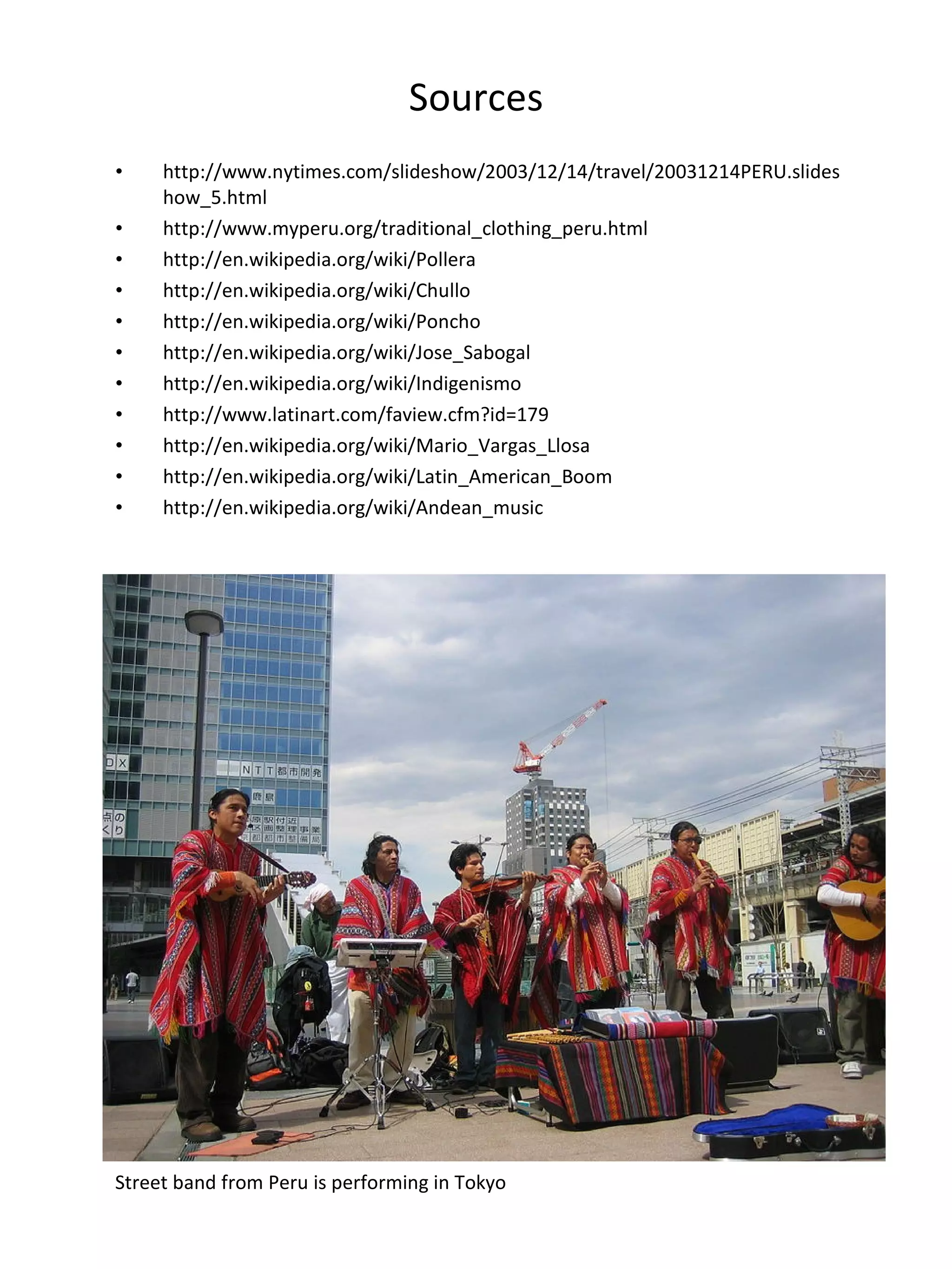 Nation Report Part 2: Peru | PPT