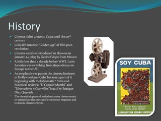 Nation report cuban film | PDF