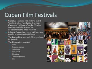 Nation report cuban film | PDF