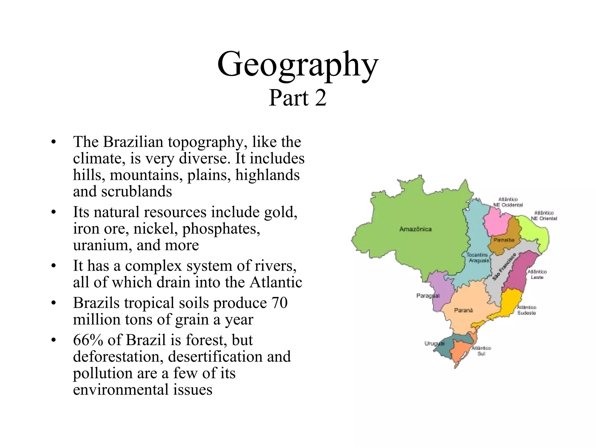 Nation report part 1 | PPT | South America Travel | Travel Locations