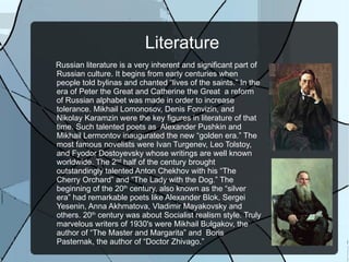 Russian Culture Presentation | PPT