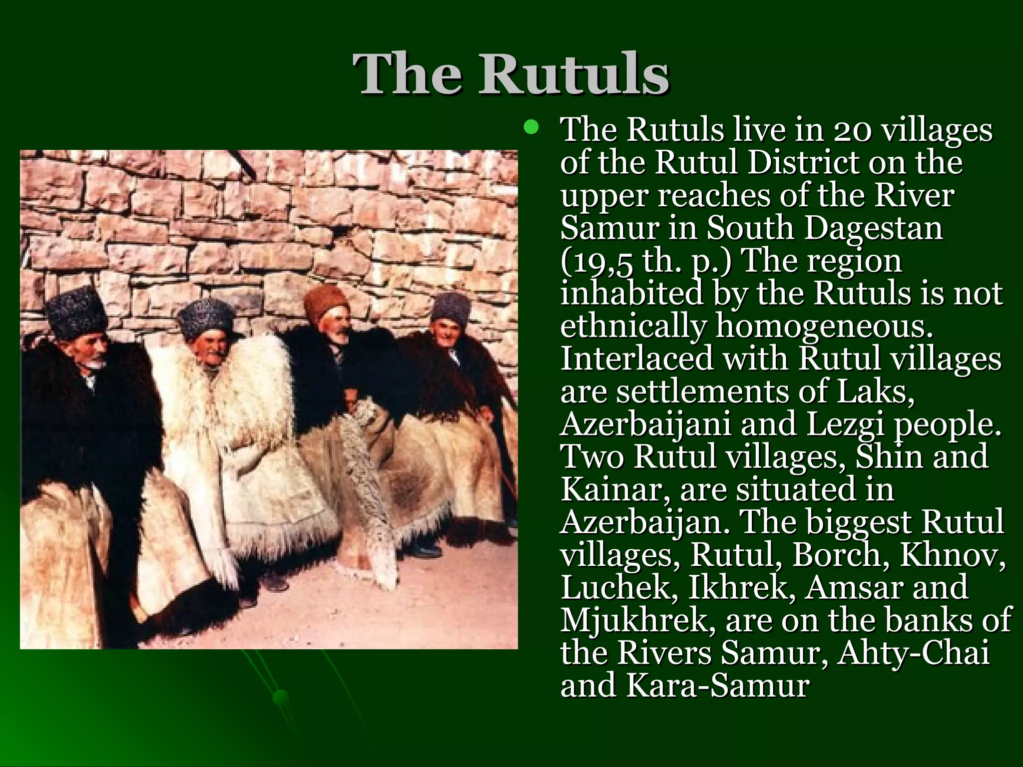 Nations Of Dagestan | PPT