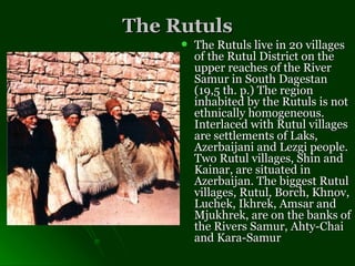 Nations Of Dagestan | PPT