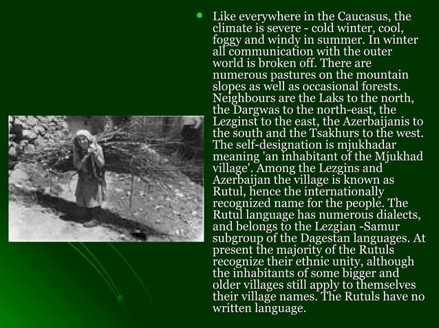 Nations Of Dagestan | PPT