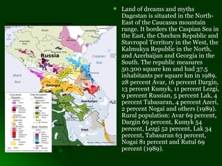 Nations Of Dagestan | PPT