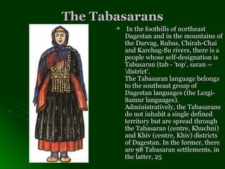 Nations Of Dagestan | PPT