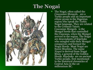 Nations Of Dagestan | PPT