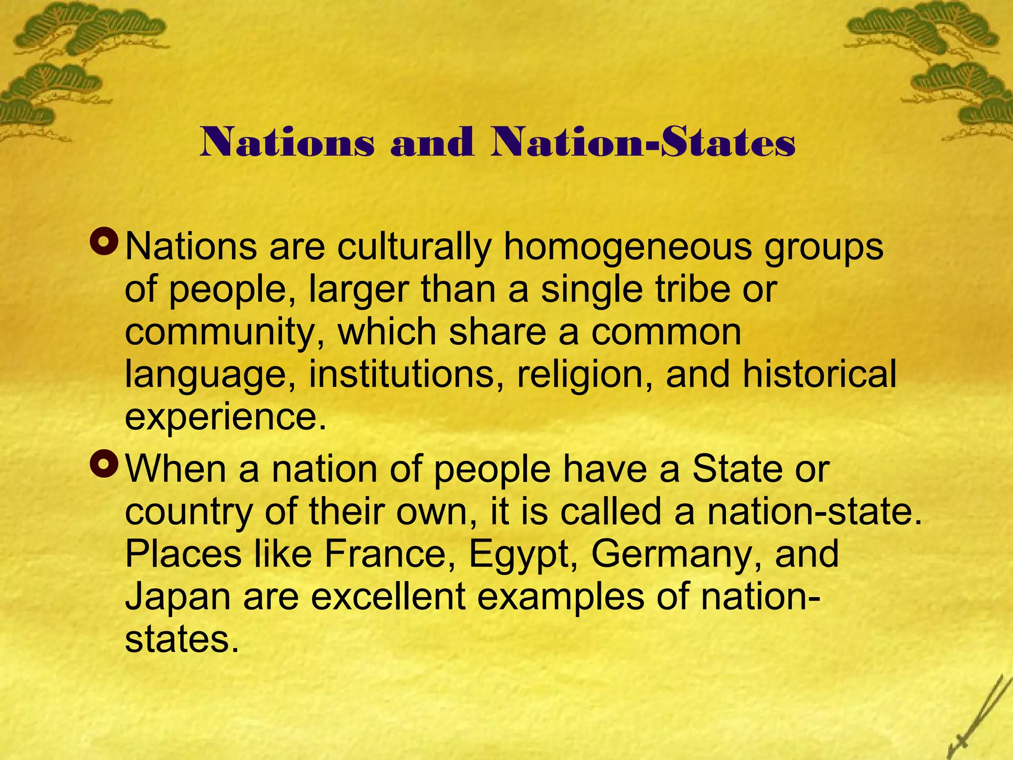 Nation & state | PPT