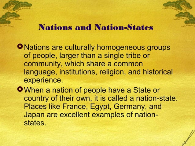 Nation & state | PPT