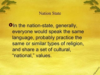 Nation & state | PPT