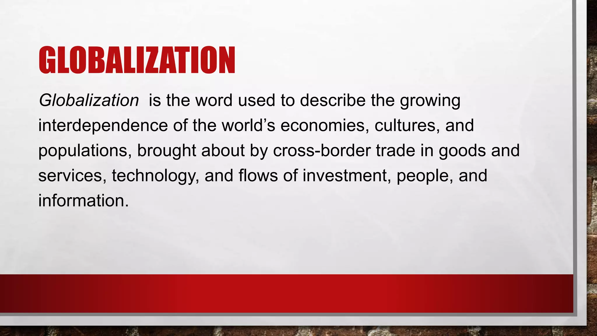 Nation State and Globalization | PPTX | Politics