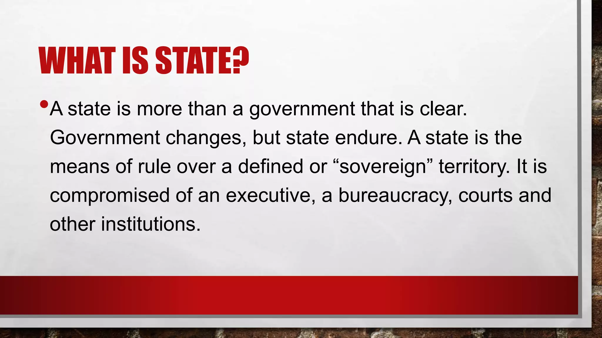 Nation State and Globalization | PPTX