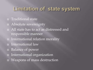 Nation State And National Interest | PPTX