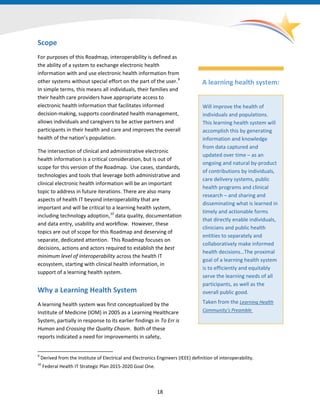 Nationwide Interoperability Roadmap draft version 1.0 | PDF