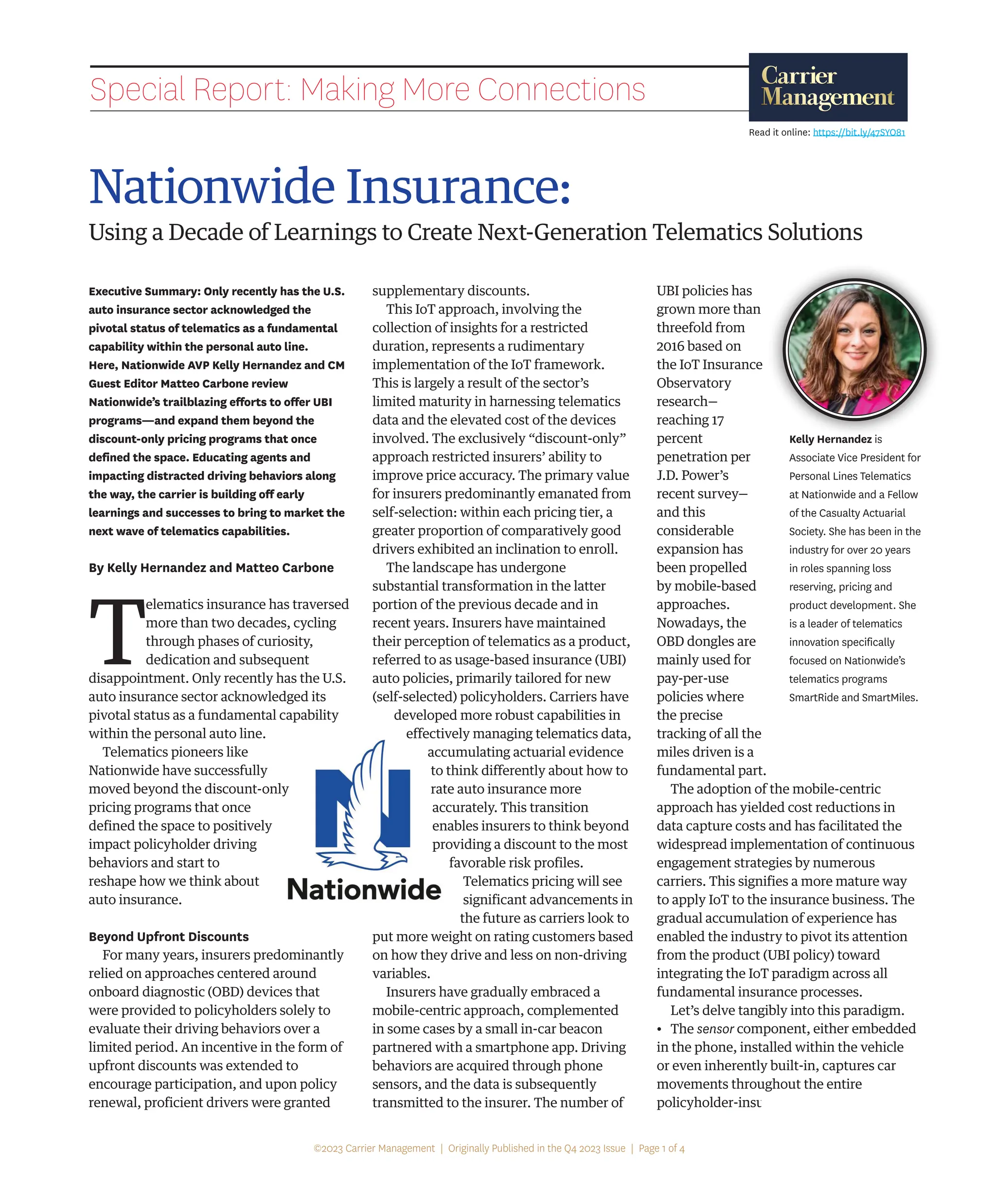Nationwide Insurance - Using a Decade of Learnings to Create Next ...