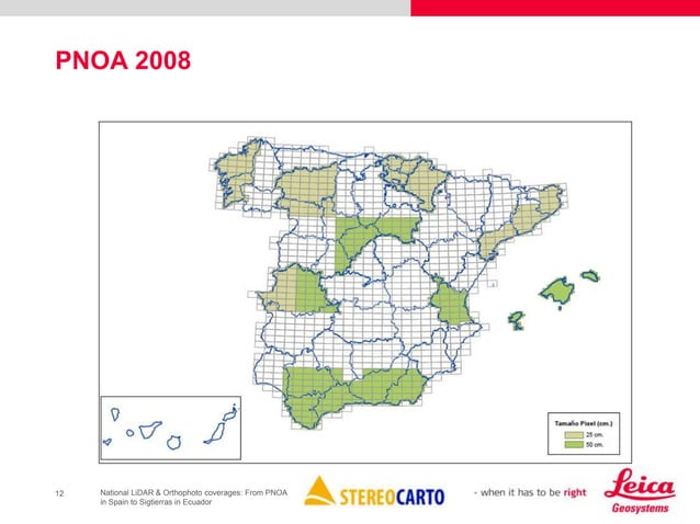 Nationwide LiDAR & Orthophoto coverages: From PNOA in Spain to ...