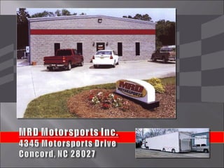NASCAR Team MRD Motorsports Sponsorship Presentation | PPT