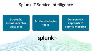 Splunk IT Service Intelligence for Nationwide | PPT