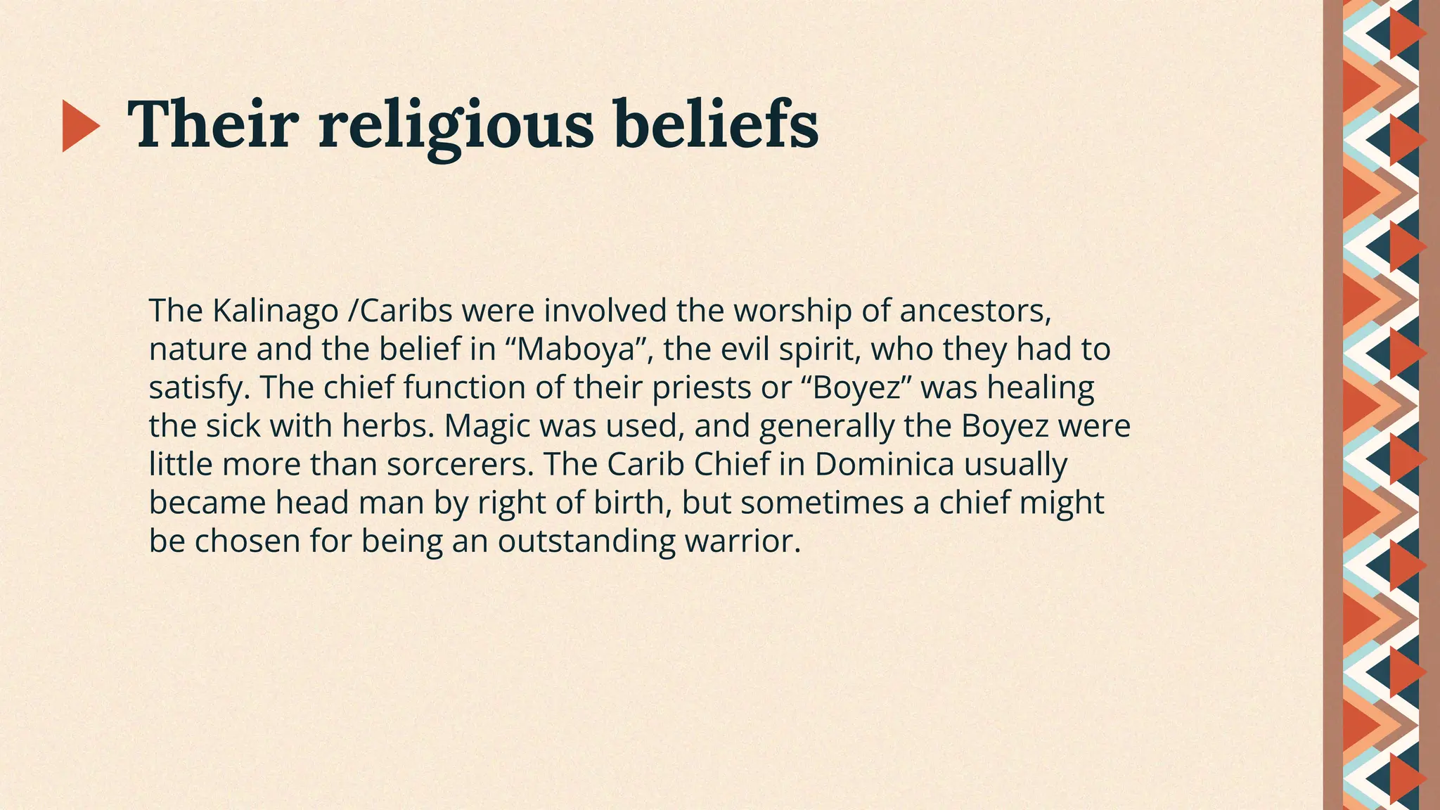 The Kalinagos and their beautiful culture | PDF