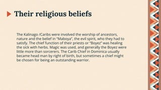 The Kalinagos and their beautiful culture | PDF