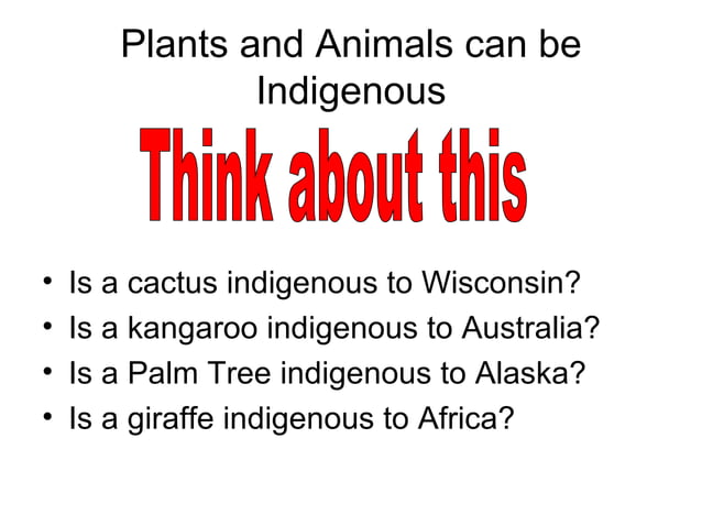 Native American Vocabulary | PPT