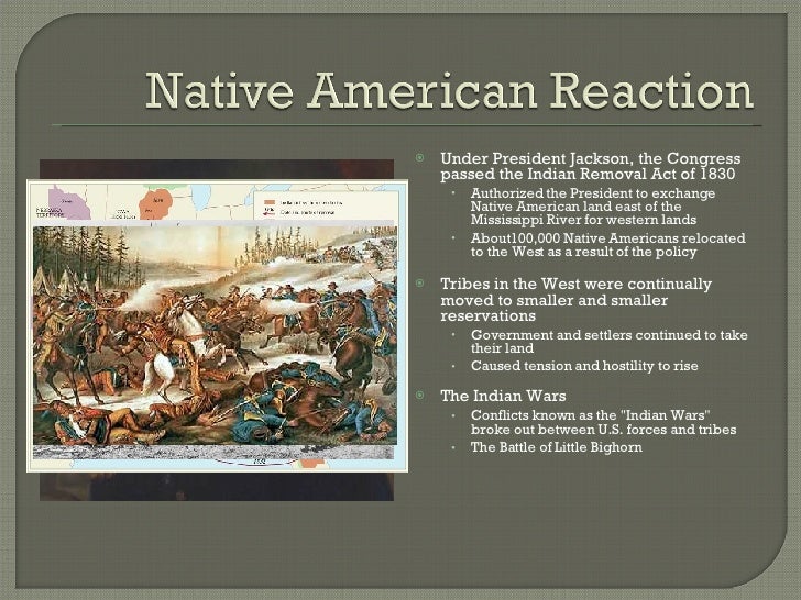Native Americans, The U.S. Government, And The Indian Wars