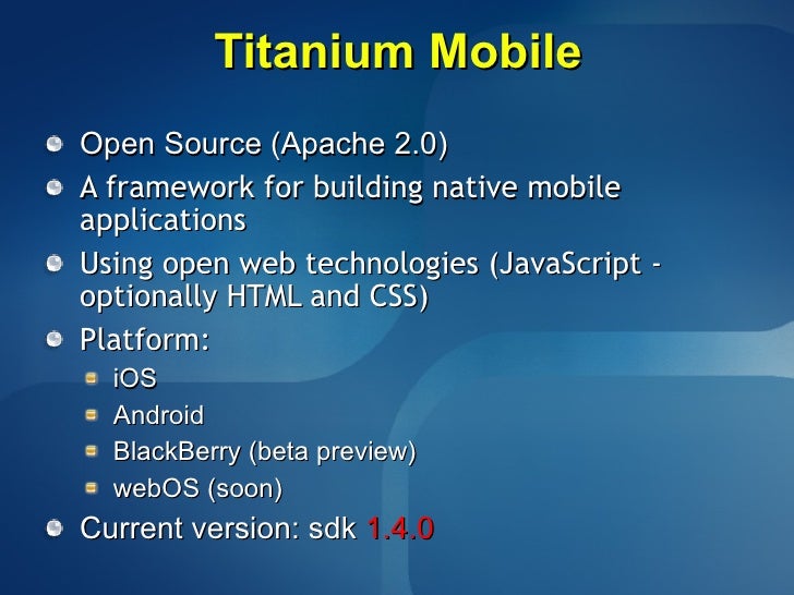 Native Mobile Application Using Java Script