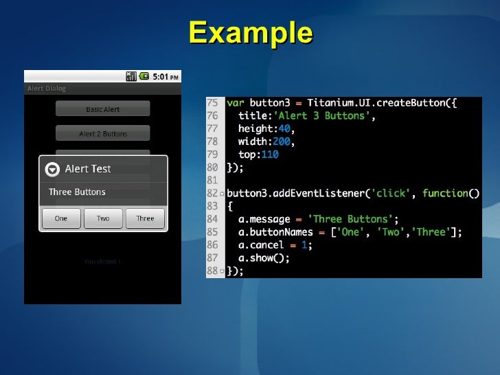Native Mobile Application Using Java Script
